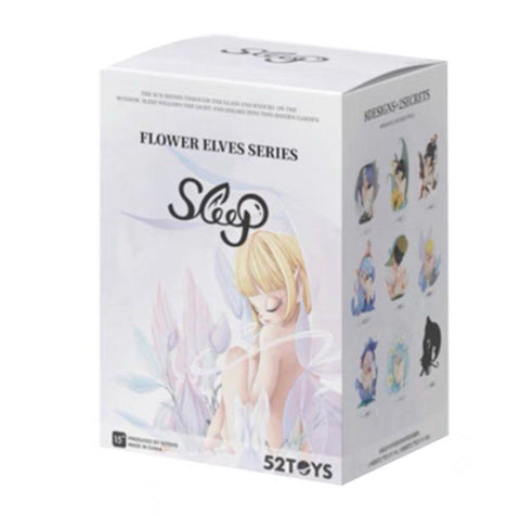 52TOYS Sleeping Flower Elves Series Blind Box Collectors Cute Figures ...