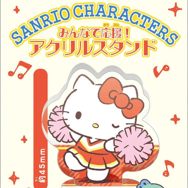 F-Toys Sanrio Characters Cheering Together! Small Acrylic Stand Mascot ...